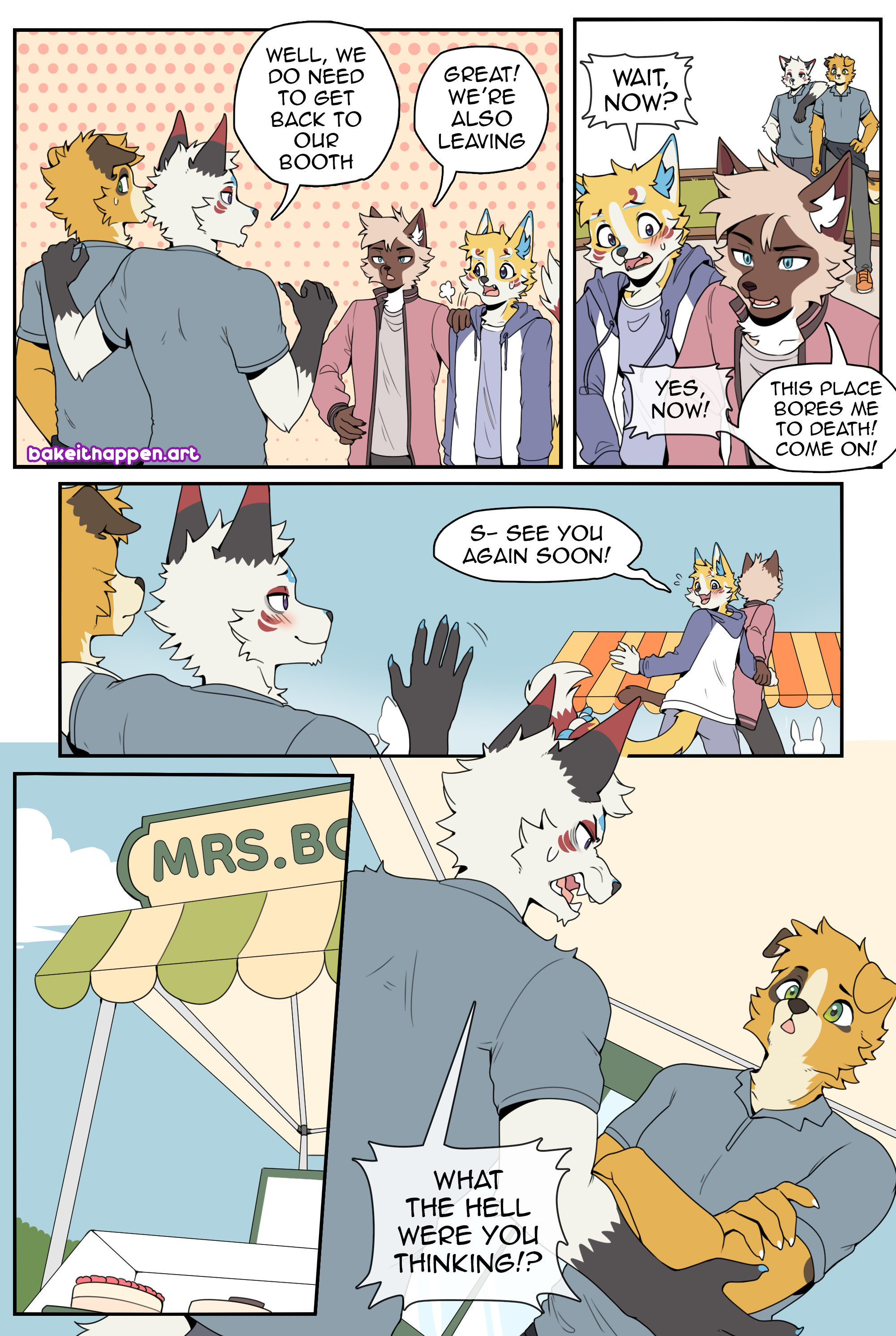 Bake It Happen - Comic