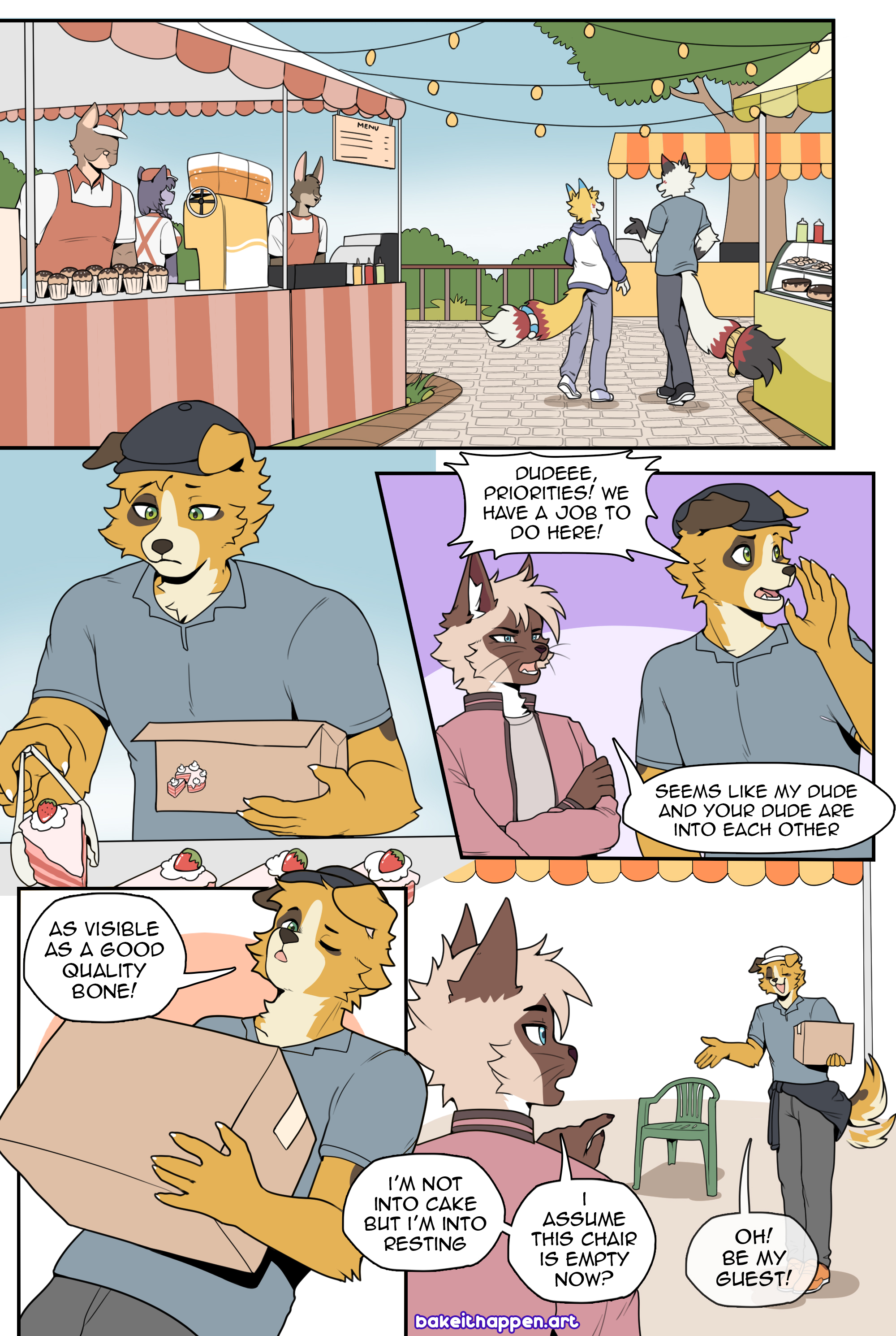 Bake It Happen - Comic